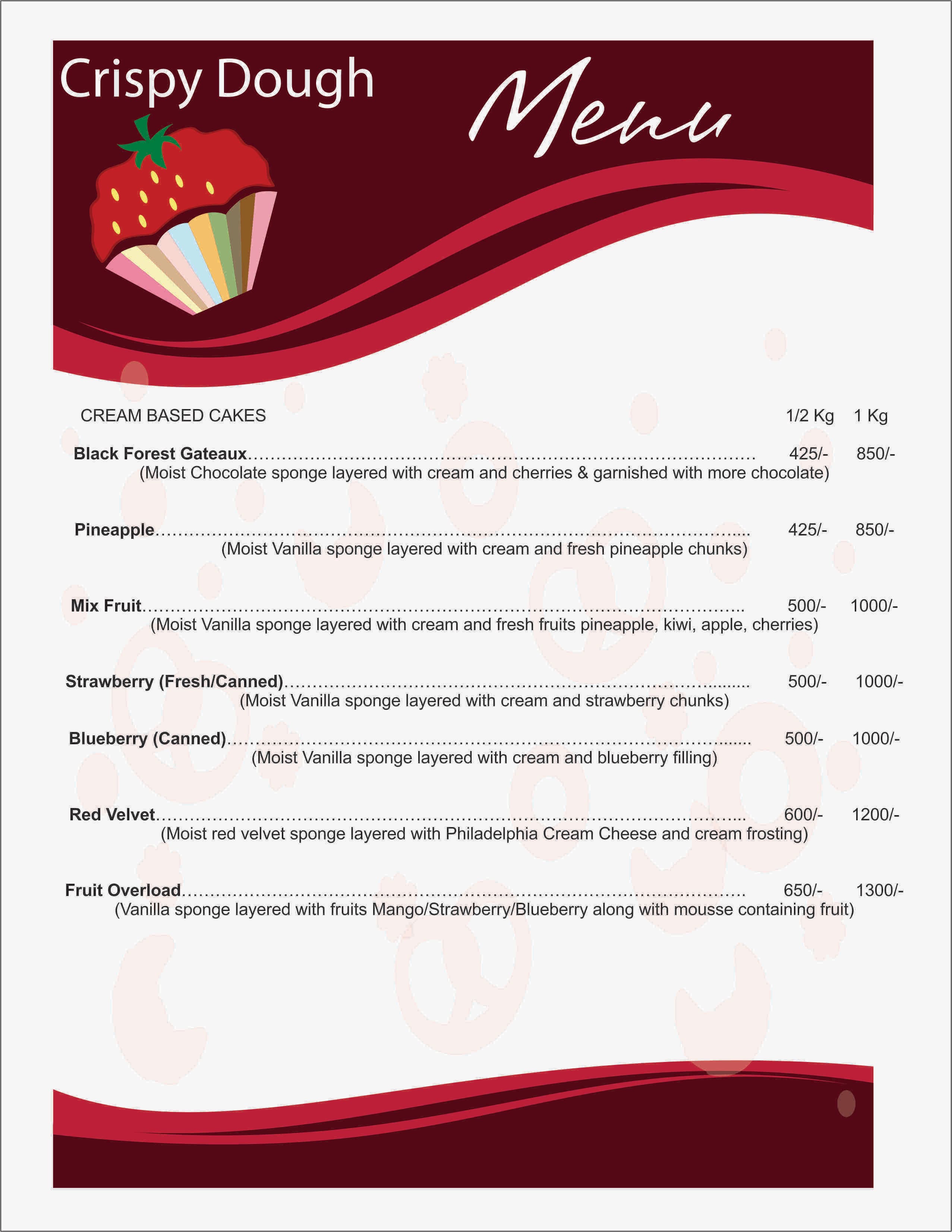 Crispy Dough Menu, Menu for Crispy Dough, Bandra East, Mumbai - Zomato