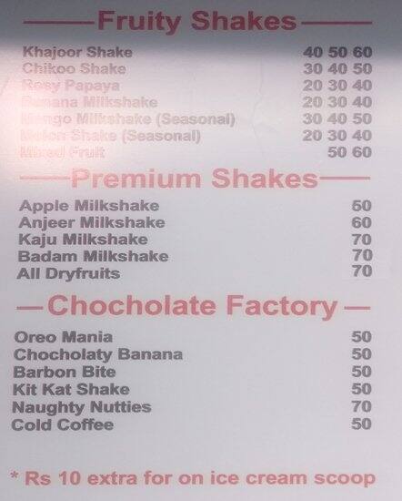 Blenders Menu, Menu for Blenders, Jasola, New Delhi - Zomato