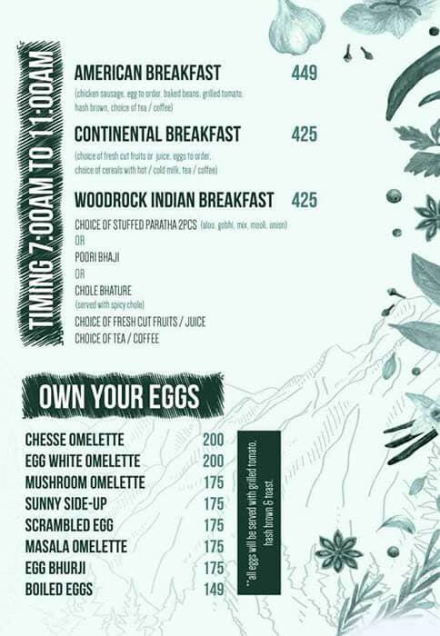 Menu at Himalayan Cedar Cafe And Bar, Manali