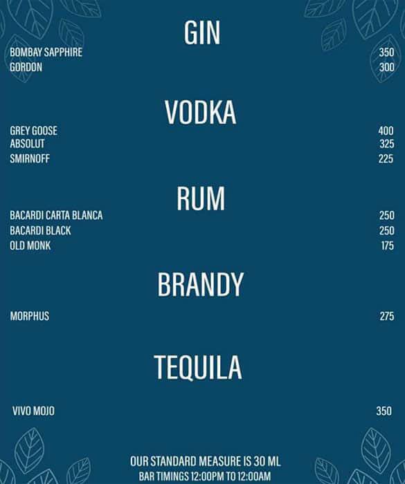 Menu at Himalayan Cedar Cafe And Bar, Manali