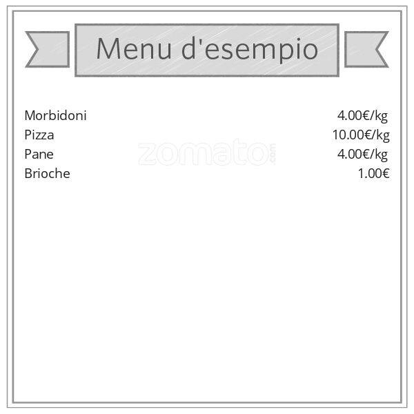 Menu da Il Forno di Affori, Milano