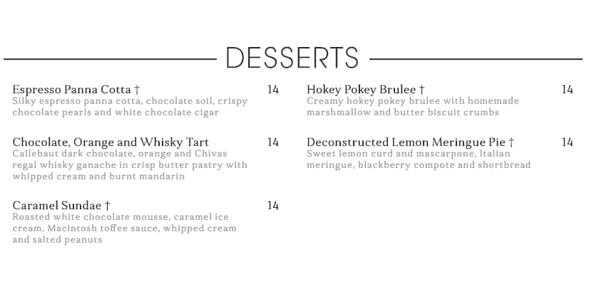 Menu at Easy Tiger pub & bar, Hamilton