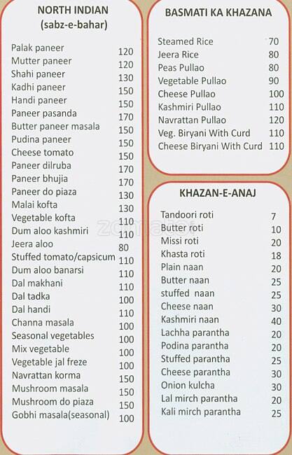 Menu at Anupam sweets & restaurant, Faridabad, Plot No. 7