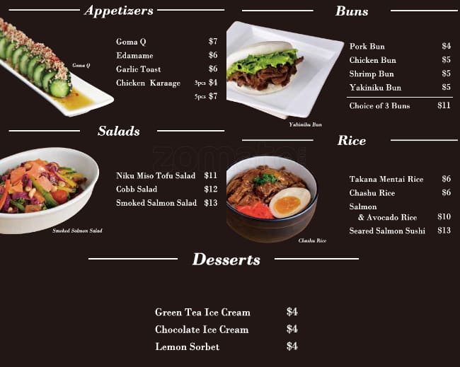 Ippudo Menu,Menú para Ippudo, Chatswood, Sydney - Urbanspoon/Zomato