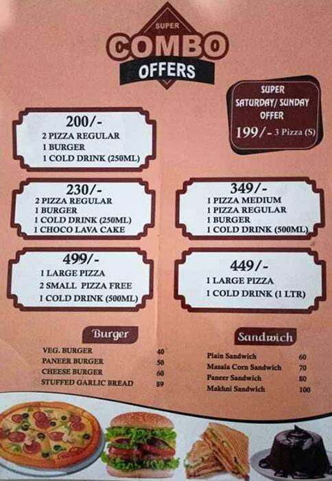 Menu of Pizza Hot 69, Sector 144, Noida