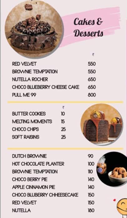 Menu at 99 Pancakes, Navi Mumbai, Shop 6