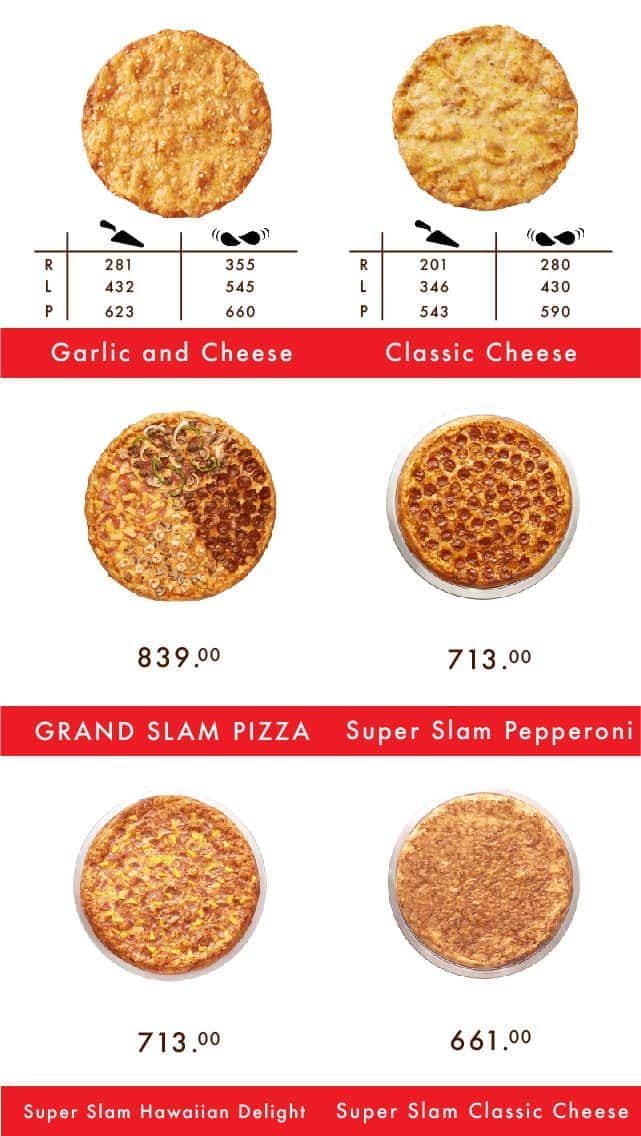 Menu at Shakey's pizzeria, Manila, Ground Flr, SLK Bldg