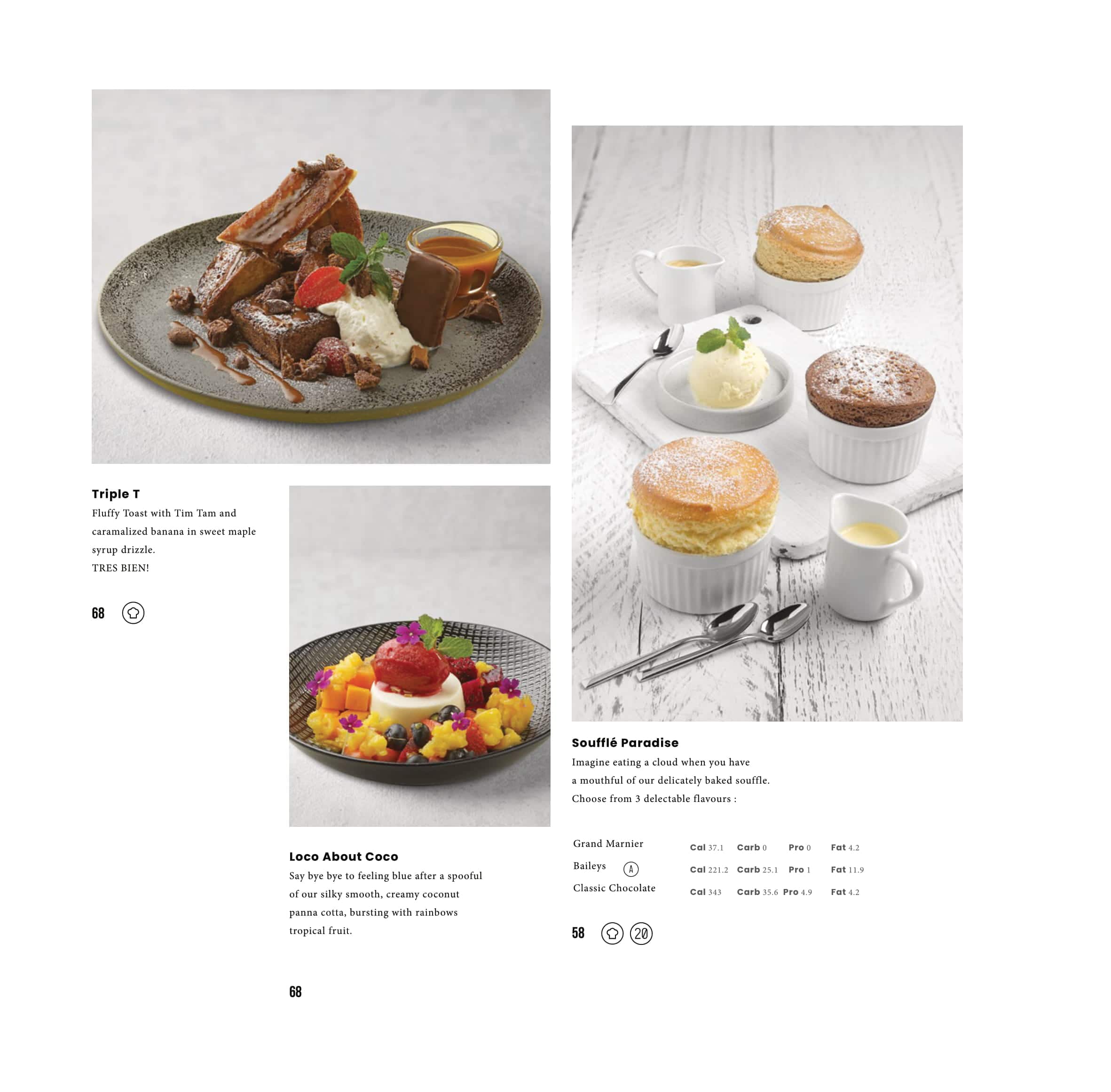 Menu at Bakerzin cafe, Jakarta, Jln. Casablanca