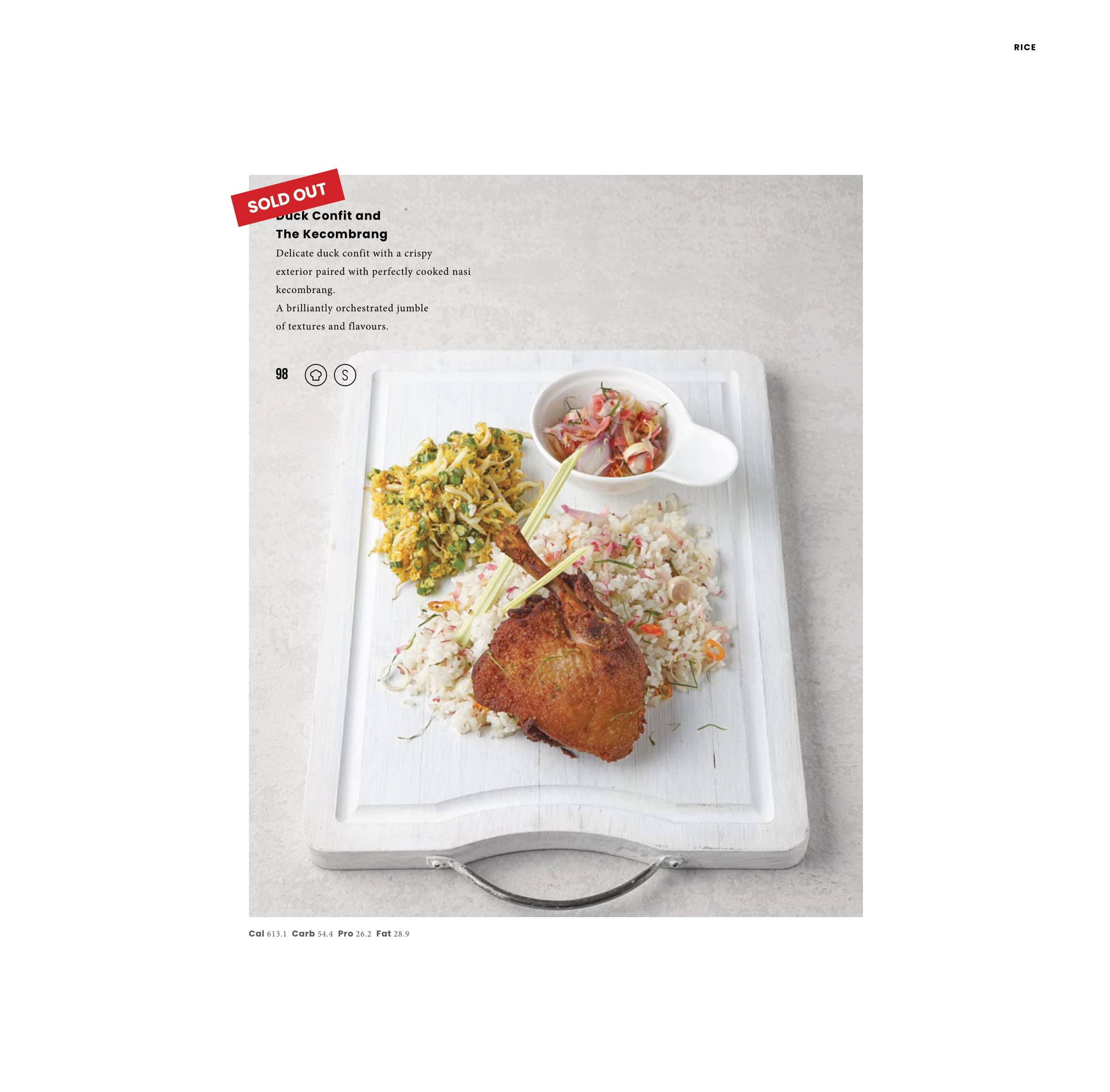 Menu at Bakerzin cafe, Jakarta, Central Park Mall