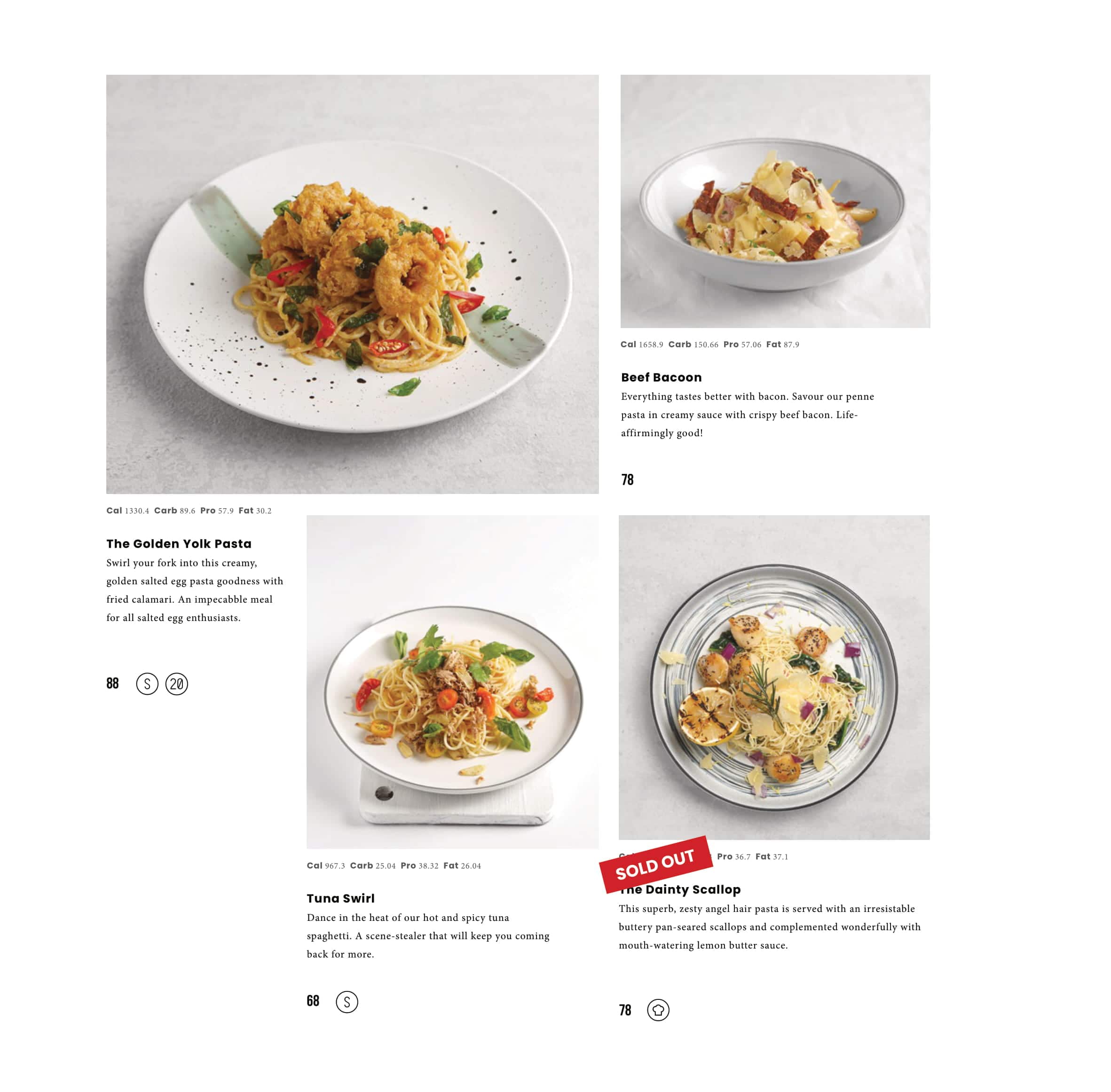 Menu at Bakerzin cafe, Jakarta, Jln. Casablanca