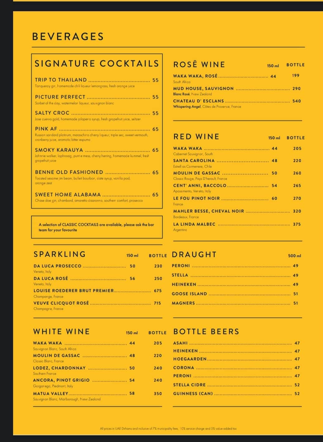Menu of Social Company - Zabeel House by Jumeirah, The Greens, Dubai