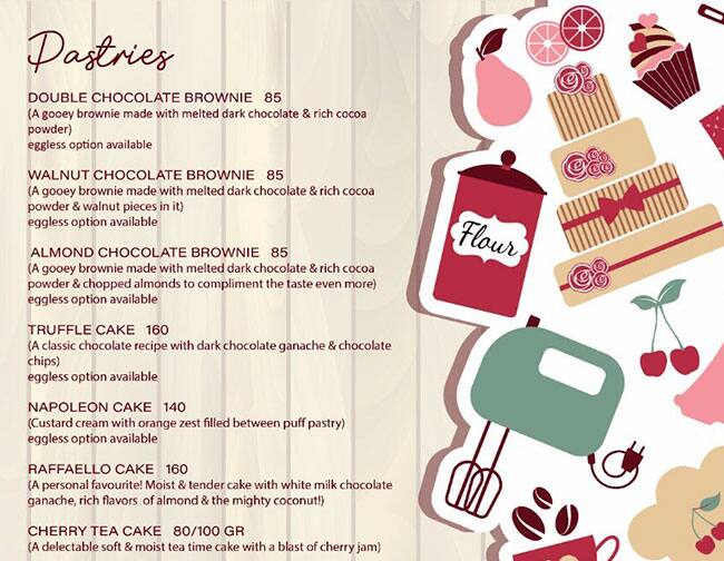 Menu of Dolcetto, Andheri Lokhandwala, Andheri West, Mumbai
