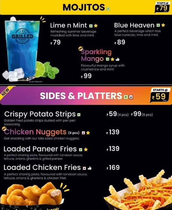 Menu at Biggies Burger, Puducherry, 52