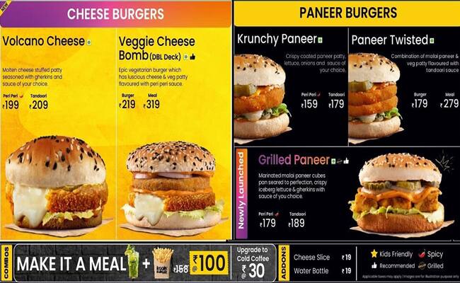 Menu at Biggies Burger, Puducherry, 52