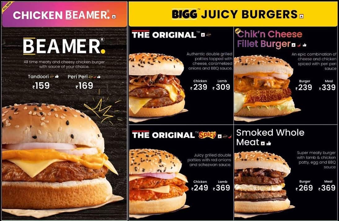 Menu at Biggies Burger, Puducherry, 52