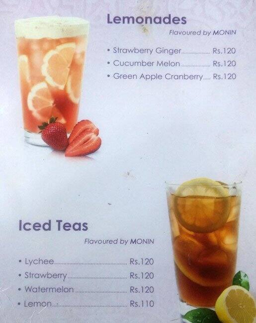 Menu at MEnU Lets Get Together, Chennai, 114