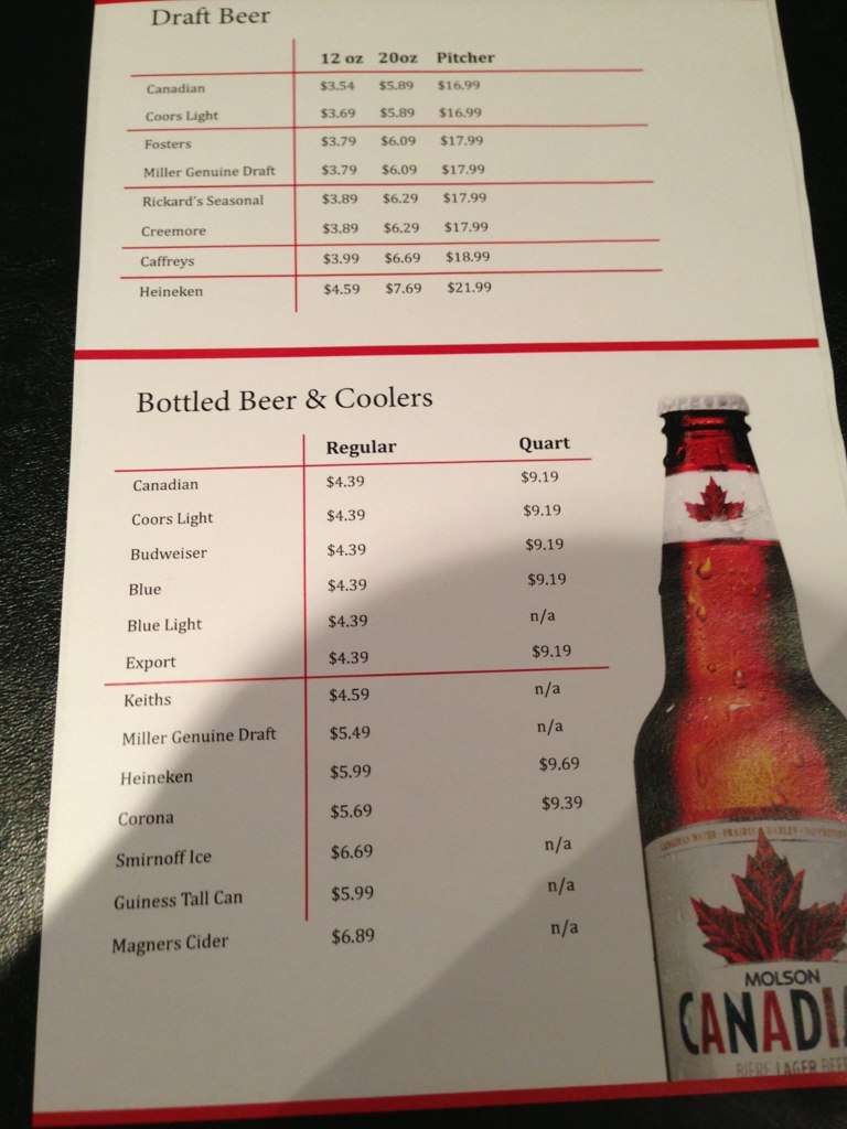 Menu at Local Heroes: Oklahoma Edition pub & bar, Ottawa, Robertson Rd ...