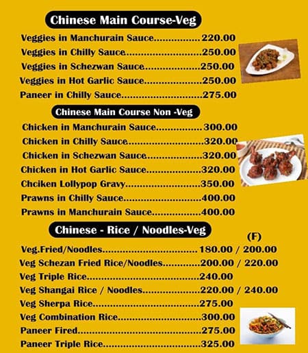 Menu of Mi Thanekar, Naupada, Thane West, Thane
