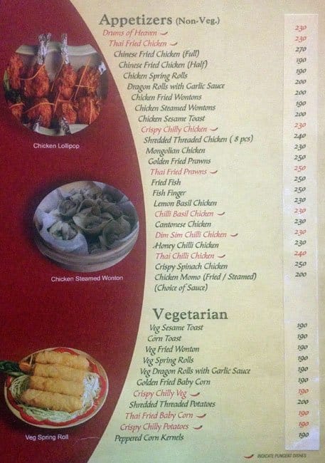 Chung's Chinese Corner Menu - Zomato