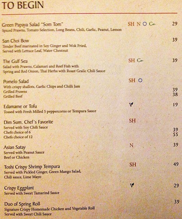 Toshi Menu, Menu for Toshi, Al Wahda, Abu Dhabi - Zomato