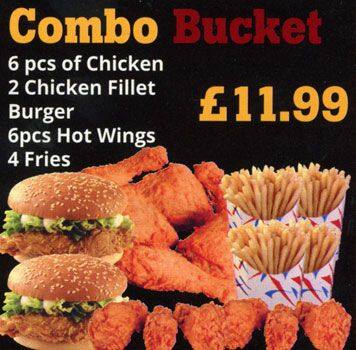 Menu at Chicken & Grill pub & bar, London, 642 High Rd. Leyton