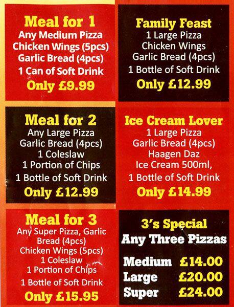Menu at Chicken & Grill pub & bar, London, 642 High Rd. Leyton