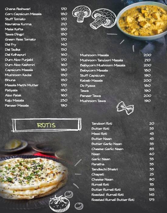 Menu at Food Village, Thane
