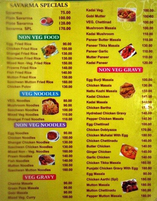 Denmarrk Drive-Inn Restaurant Menu - Zomato