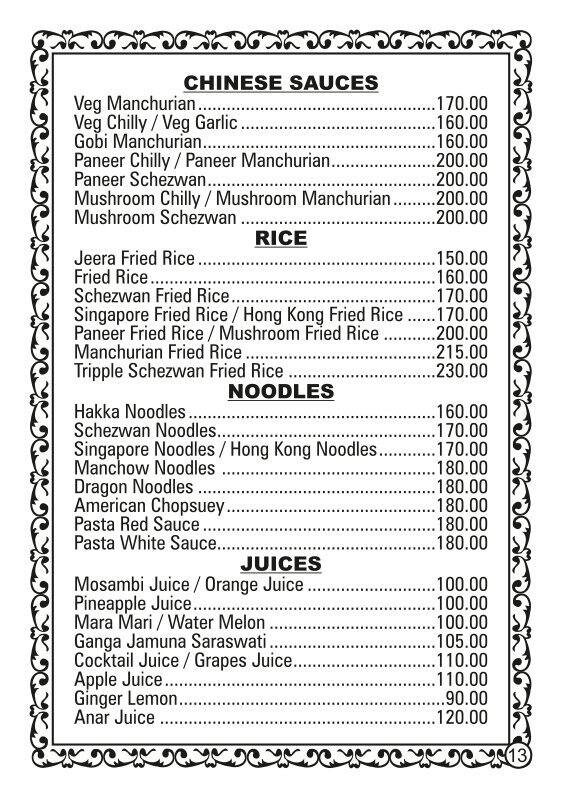 Menu at Amar Fast Food & Restaurant, Mumbai, Mulund Shangri-La CHS