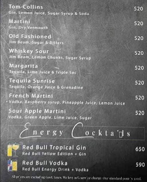 Menu at Soi 7, Gurugram, Cyberhub 205 To 209