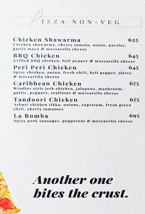 Menu at Soi 7, Gurugram, Cyberhub 205 To 209