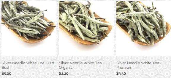 Menu at Tao Tea Leaf - Union Station, Toronto