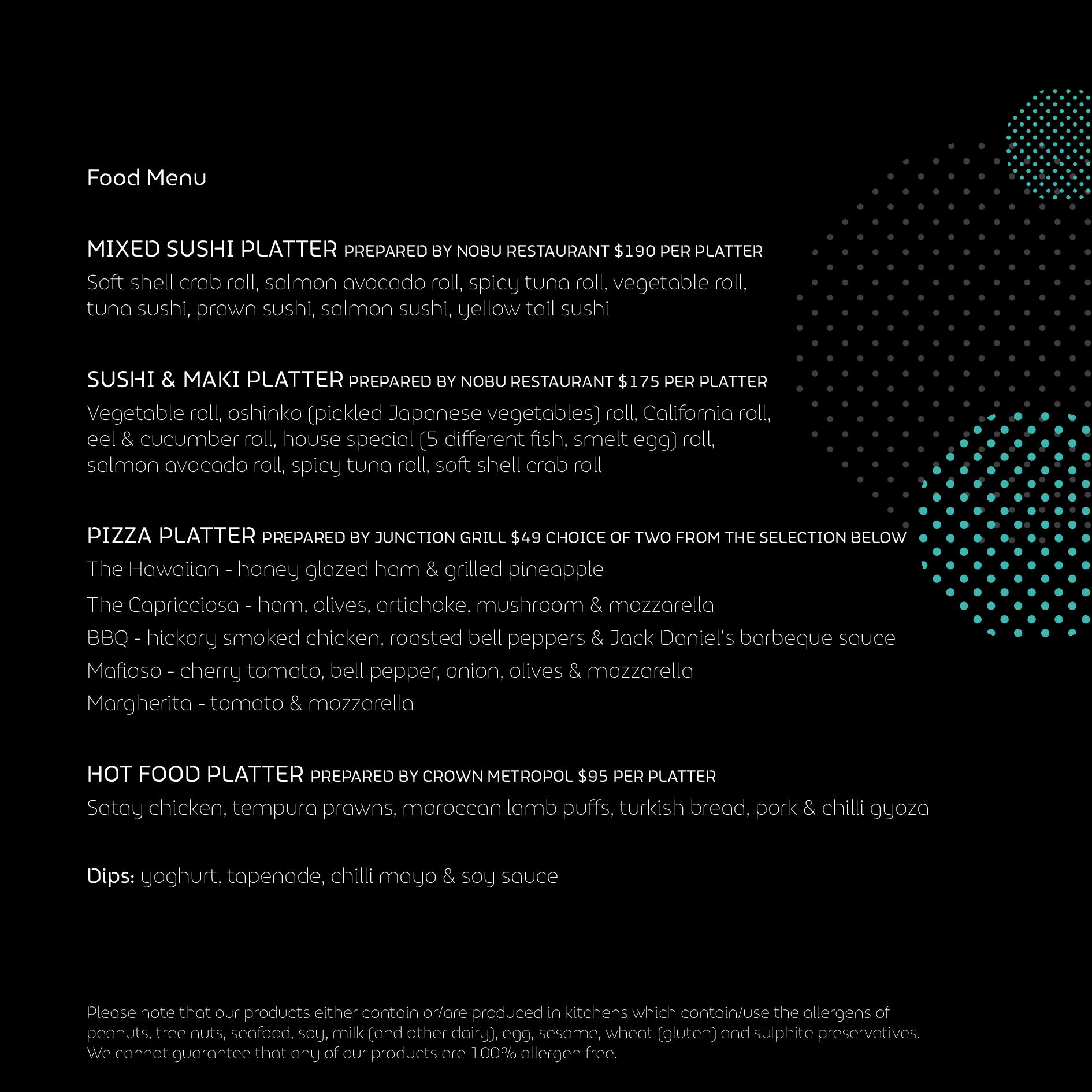 Fusion Menu, Menu for Fusion, Burswood, Perth - Urbanspoon/Zomato