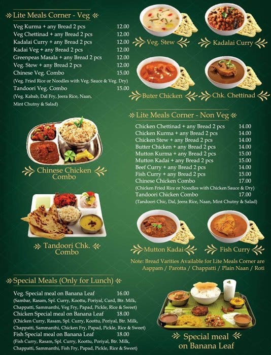 Appam Corner Restaurant Menu, Menu de Appam Corner Restaurant, Dubai ...
