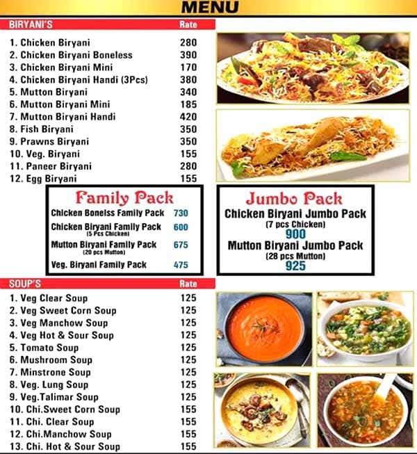 Menu of Crispy Chicken Shawarma Hub, Kukatpally, Hyderabad