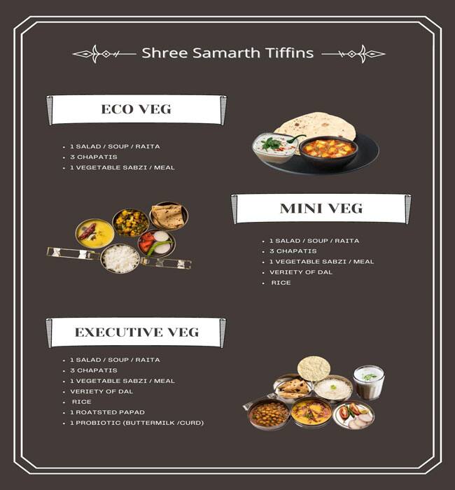 Menu of Shree Samarth Tiffins, Kalyan, Thane