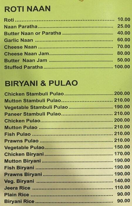 Ideal Restaurant Menu, Menu for Ideal Restaurant, Colaba, Mumbai - Zomato