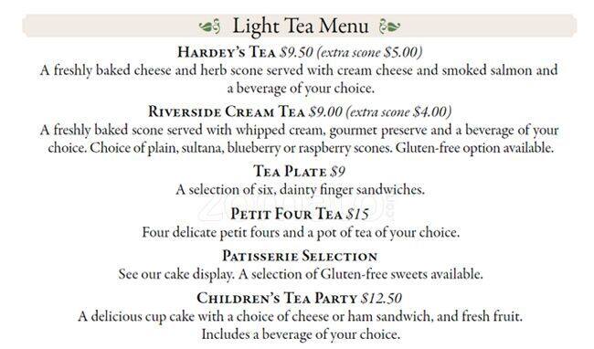 Menu at Peninsula Farm Cafe, Maylands