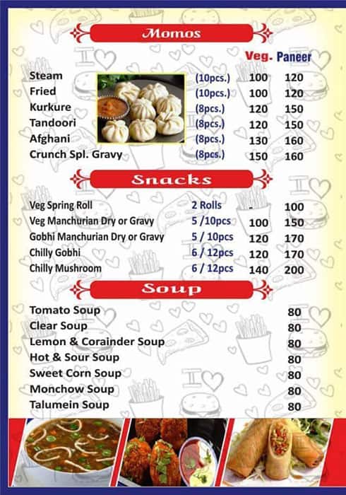Menu at Chinese Veg Crunch By Punjabi Angithi, Gurugram Rural