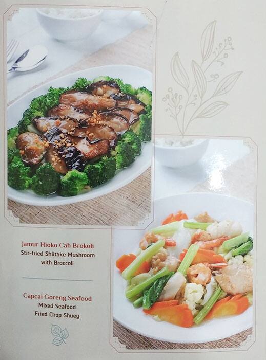 Menu at Restaurant Rendezvous - Kebon Sirih, Jakarta, Jalan Johar No.2B-C