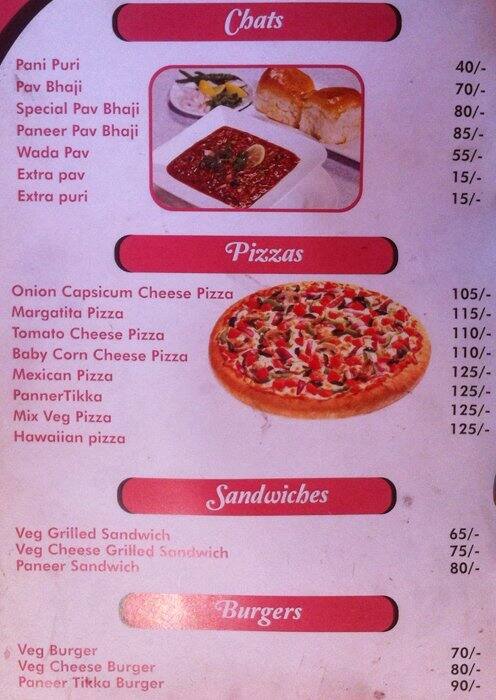 Temptations Menu, Menu for Temptations, Marredpally, Secunderabad - Zomato