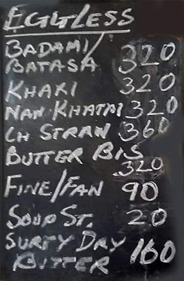 Menu at City Bakery, Pune, 80
