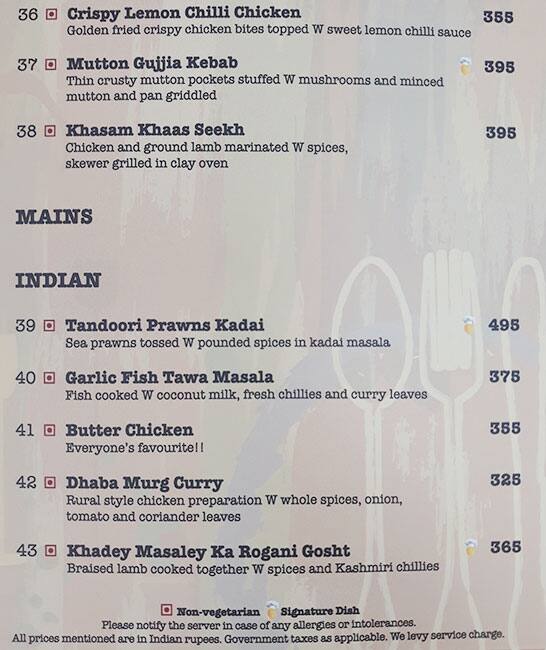 Menu at Citrus Cafe - Lemon Tree, Gurugram