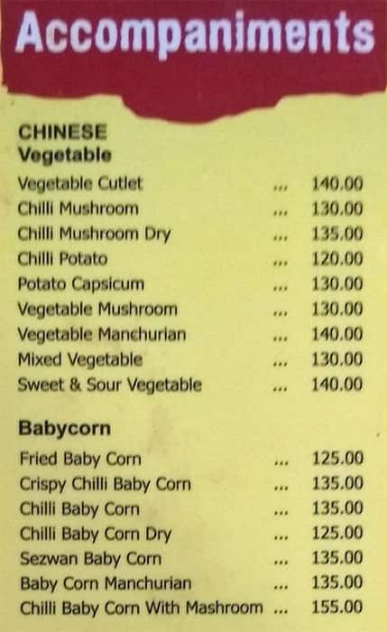 Menu at LORDS RESTAURANT, Kolkata, JC3F+9RQ