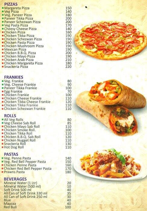 Menu at Arabian Express, Mumbai, Star Mansion