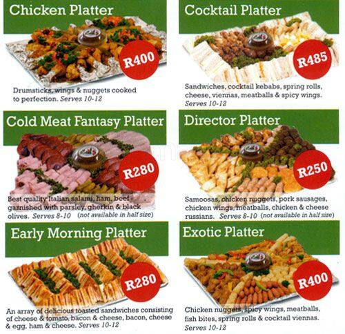 Speisekarte von Sandwich Baron, Johannesburg, Market Street