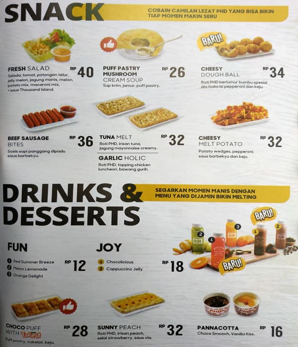 Menu at Sabana Fried Chicken, Tole Iskandar restaurant, Depok