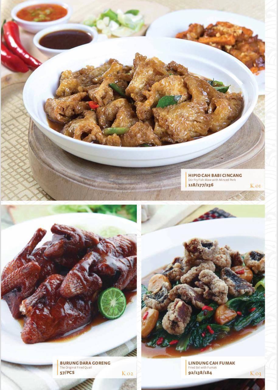 Menu at Foek Lam restaurant, Tangerang, Summarecon Mall Serpon 2 ...