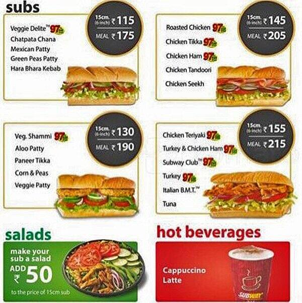 Subway, Phase 3, Mohali - Zomato