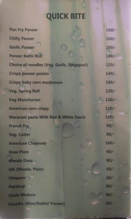 The Dev Cafe and Restaurant Menu - Zomato